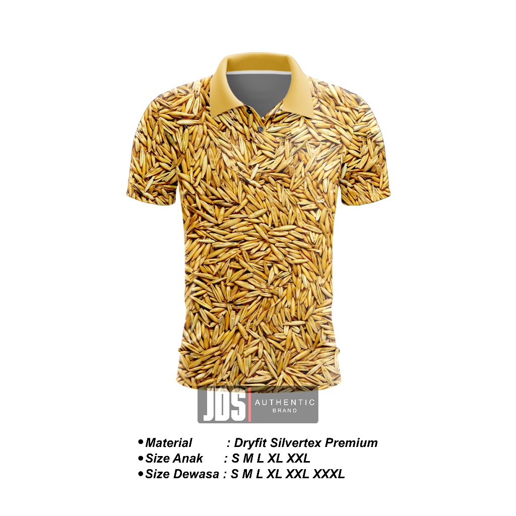 Jual baju kaos jersey padi kaos fullprint motif padi terbaru kaos ...