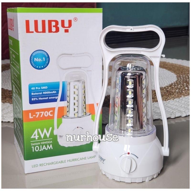 Jual Luby Emergency Lentera L- 770C Lampu cas emergency | Shopee Indonesia