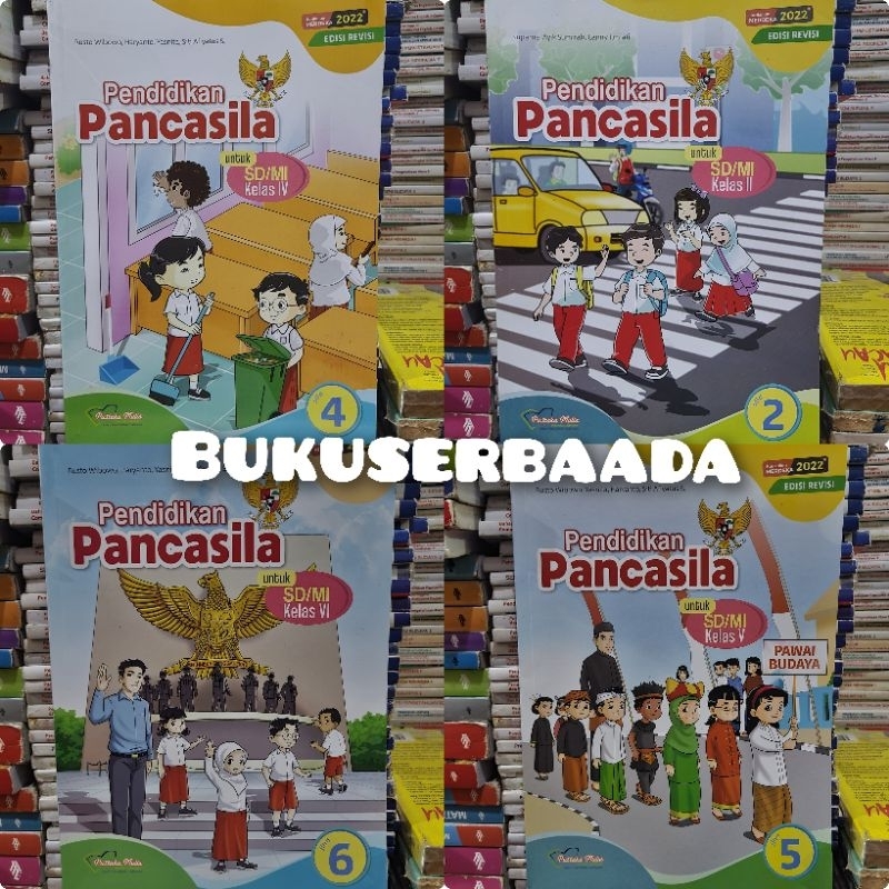 Jual BUKU PUSTAKA MULIA - PENDIDIKAN PANCASILA KELAS 1 2 3 4 5 6 SD KURIKULUM MERDEKA | Shopee ...