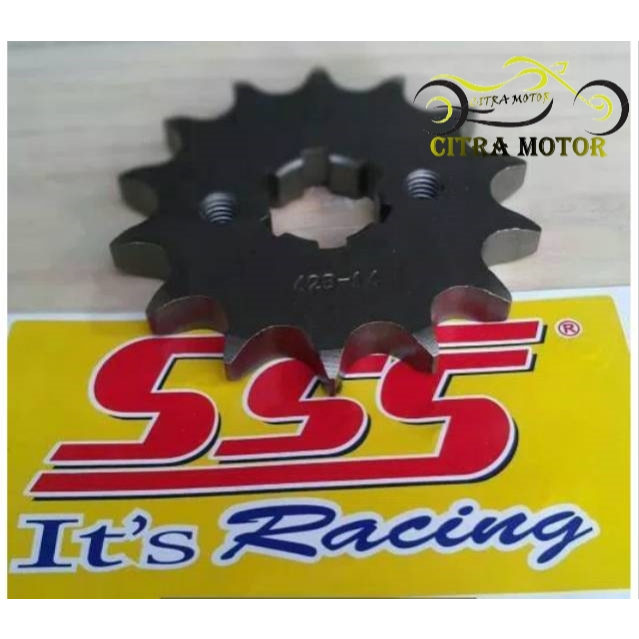 Jual ( COD BAYAR DI TEMPAT ) GEAR DEPAN 428 SSS ORIGINAL GIR MOTOR MP CBR MEGAPRO CBR SONIC ...