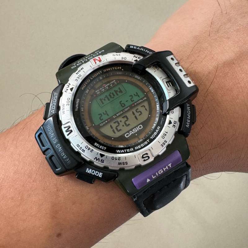 Jual JAM TANGAN CASIO PROTREK PRT-40 JAPAN JDM ORIGINAL | Shopee Indonesia