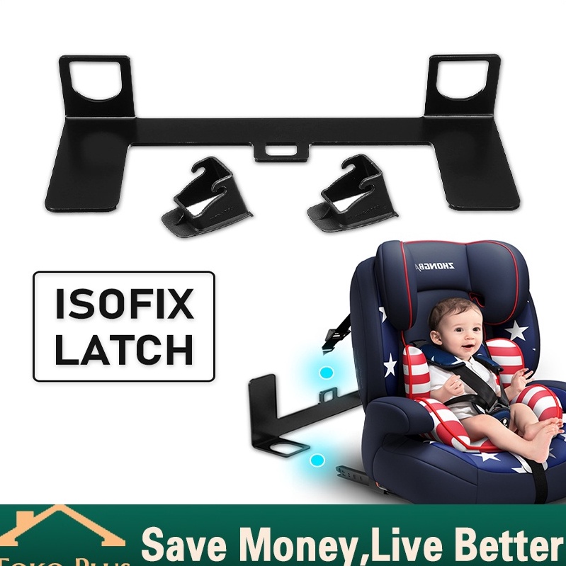 Jual KODE O39G Universal Car Child Seat Restraint Anchor Mounting Kit for ISOFIX Belt Connector ...