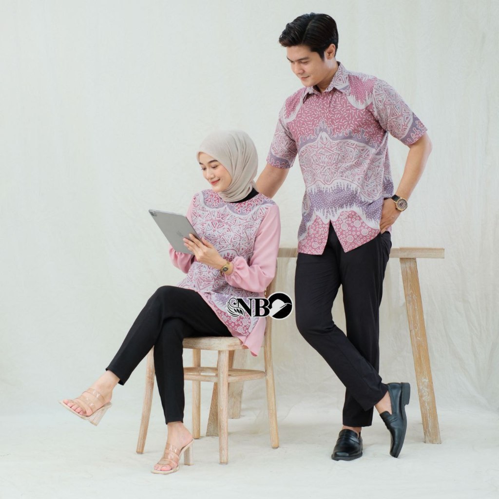 Jual Batik Gaul Baju Batik Sepasang Baju Atasan Batik Cowo Formal ...