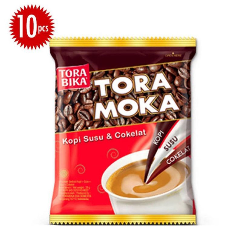 Jual Kopi TORA MOKA 1 renceng isi 10 sachet TORA MOKA by TORABIKA | Shopee Indonesia