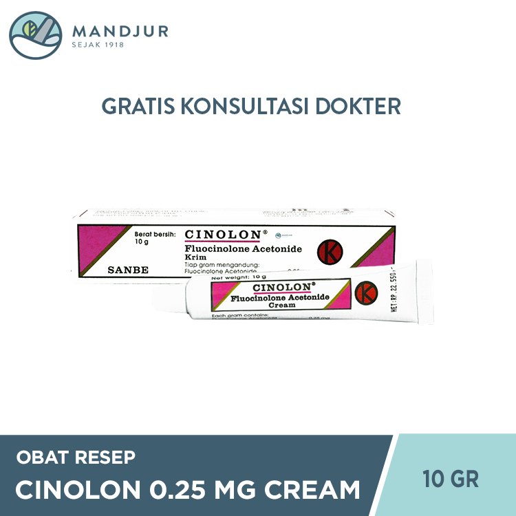 Jual Cinolon Cream 10 Gram | Shopee Indonesia