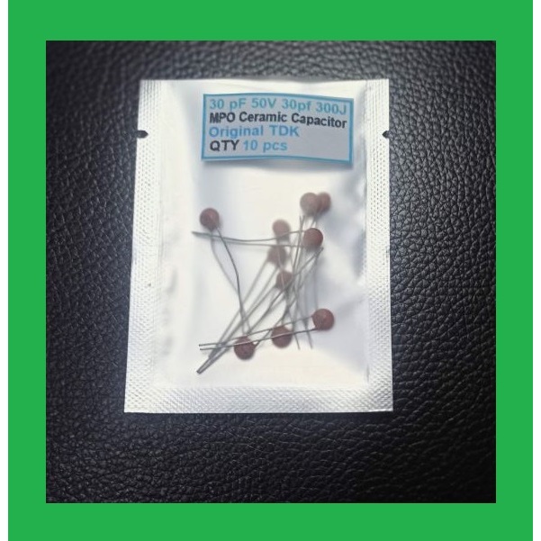 Jual QTY 10 pcs 30 pF 50V 30pf 300J MPO Ceramic Capacitor Original TDK ...