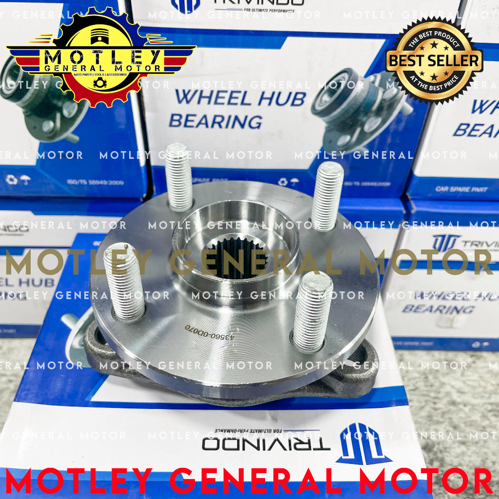 Jual HUB BEARING KIRI RODA DEPAN NON ABS TOYOTA ALL NEW VIOS LIMO GEN 3 ...