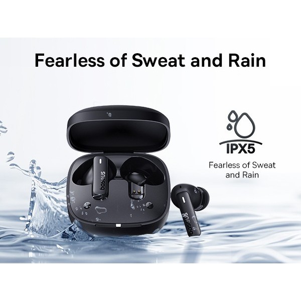 Jual Baseus E19 TWS Super Bass IPX5 ENC True Wireless Earbuds 12mm Dynamic Driver | Shopee Indonesia
