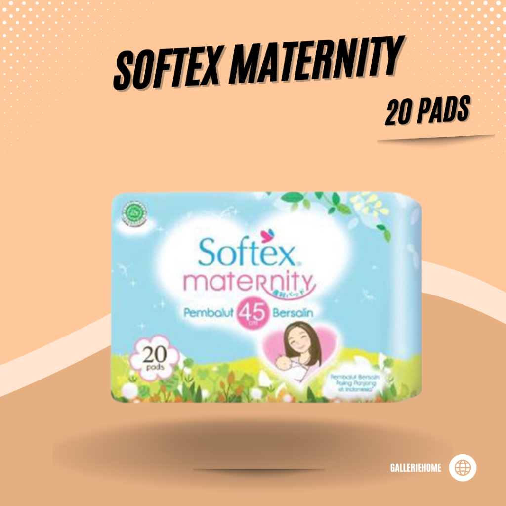 Jual Softex Maternity 45cm 10 20 pads / Pembalut Bersalin Softex isi 10 20 | Shopee Indonesia