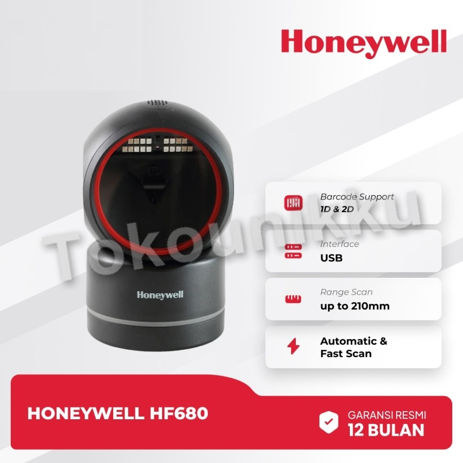 Jual Scanner Barcode Honeywell HF680 HF-680 HF 680 USB | Shopee Indonesia