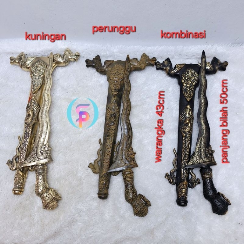 Jual keris nogosabo VARIAN PERUNGGUH KOMBINASI KUNING KOLEKSI BARANG ...