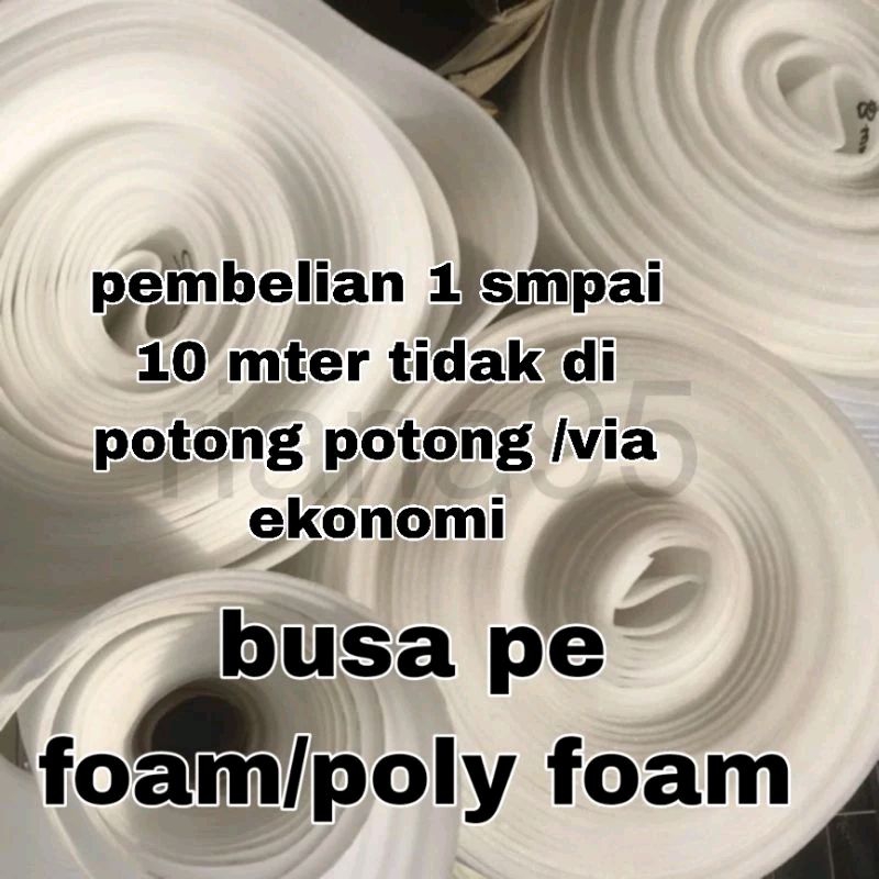 Jual pe foam 8 meteran lebar 120/lebih 4mm dan 3mm | Shopee Indonesia