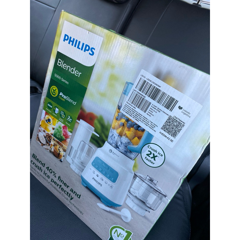 Jual ⭐️NEW⭐️ Philips 2L Blender Plastic Jar 4- in-1 HR2223/60 - Motor ...