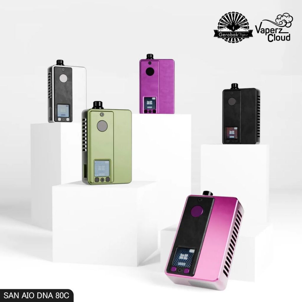 Jual SAN AIO DNA 80C KIT Authentic BY GEROBAK VAPOR | Shopee Indonesia