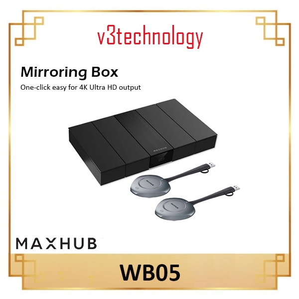 Jual MAXHUB WB05 Mirroring Box - Screen Sharing Box - Wireless Screen ...