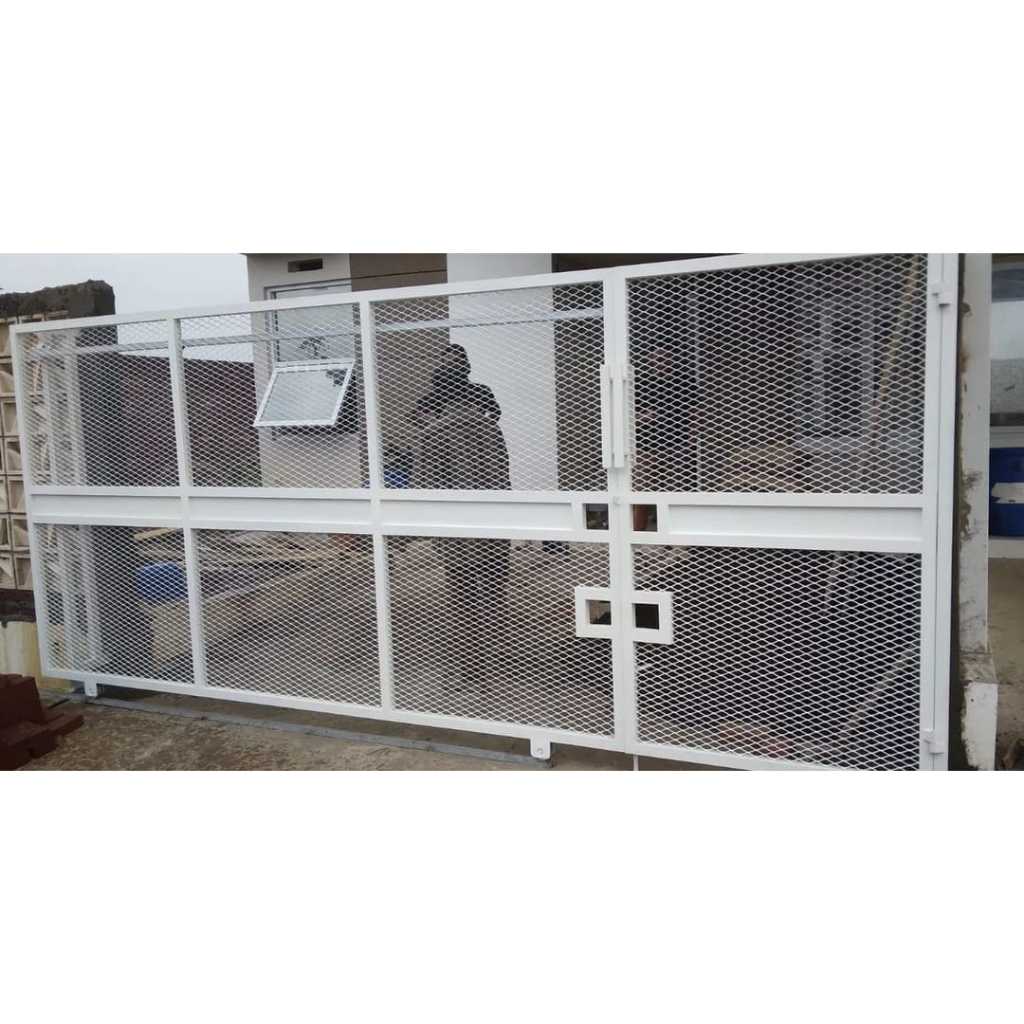 Jual pagar expanded minimalis besi | Shopee Indonesia
