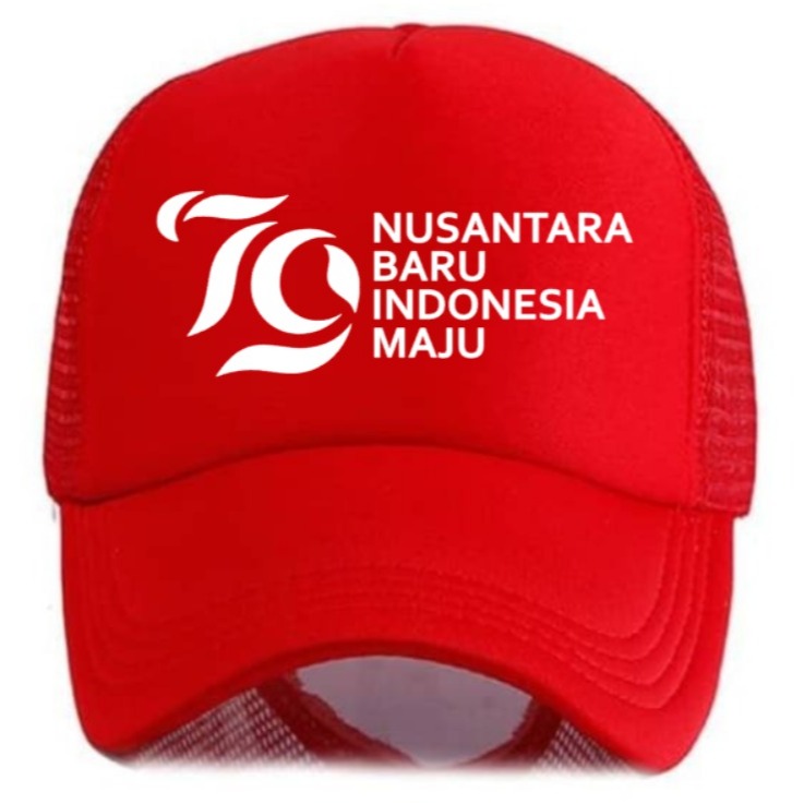 Jual Topi Trucker Jaring Hat Cap Distro 79 TAHUN indonesia 17 AGUSTUS ...