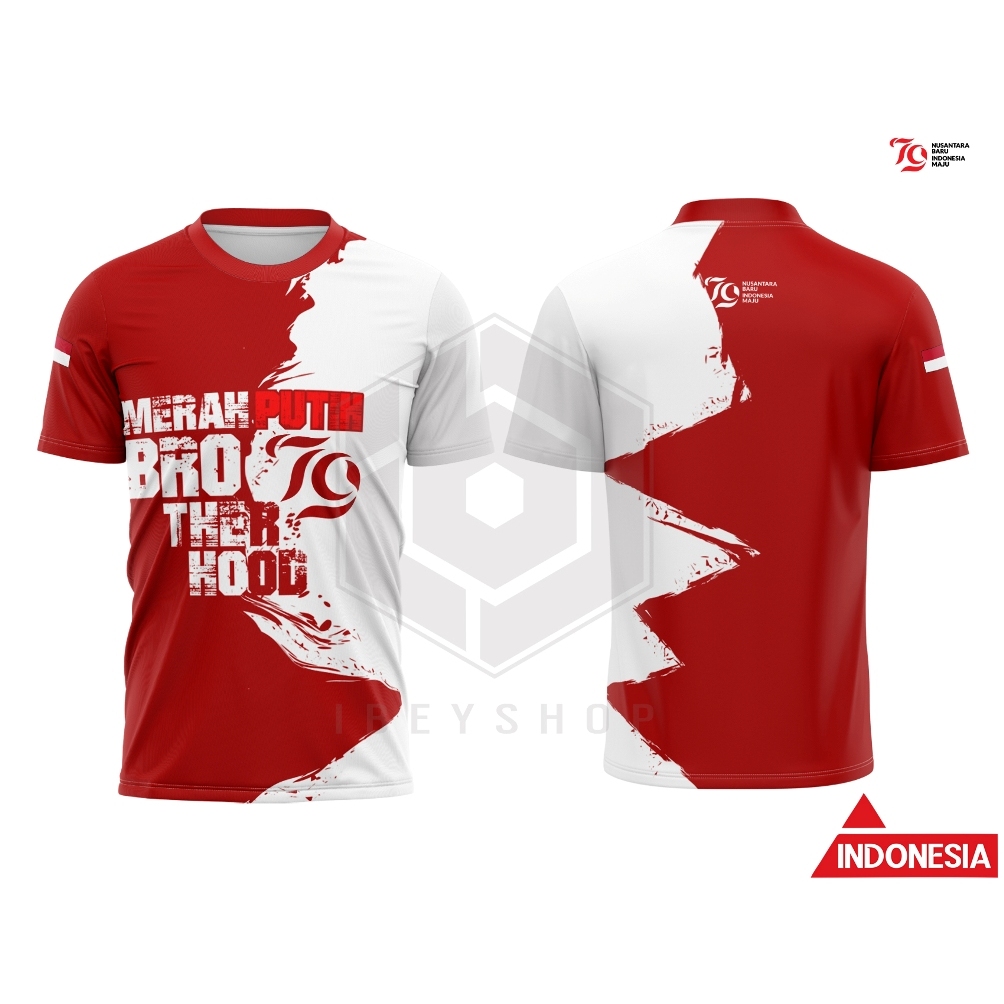 Jual Kaos Baju Pria Jersey 17 Agustus 2024 Dirgahayu HUT RI 79 Fullprint ART03 | Shopee Indonesia