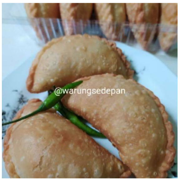 Jual Pastel Goreng Pastel Frozen isi Sayur Telor Pastel Beku Frozen ...