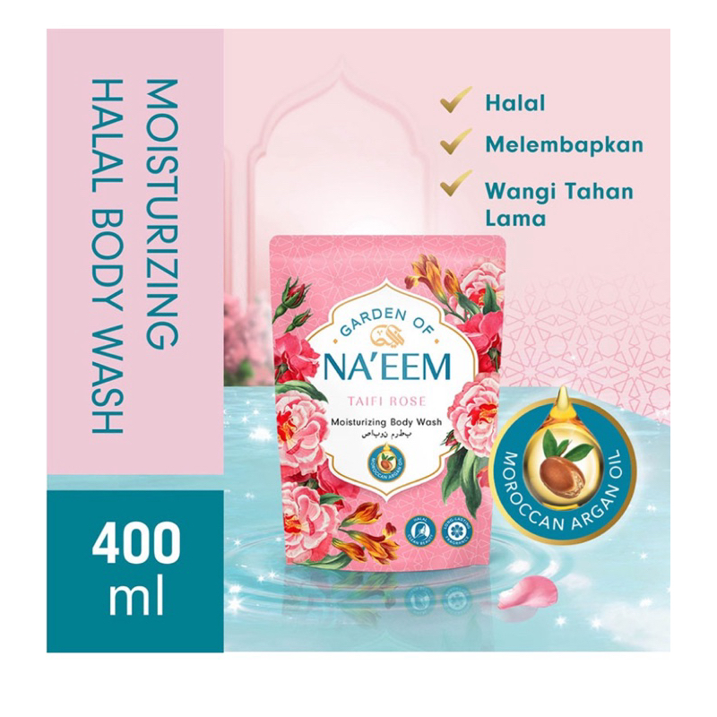Jual Garden of NAEEM Body Wash atau sabun mandi cair all varian 400 ml ...