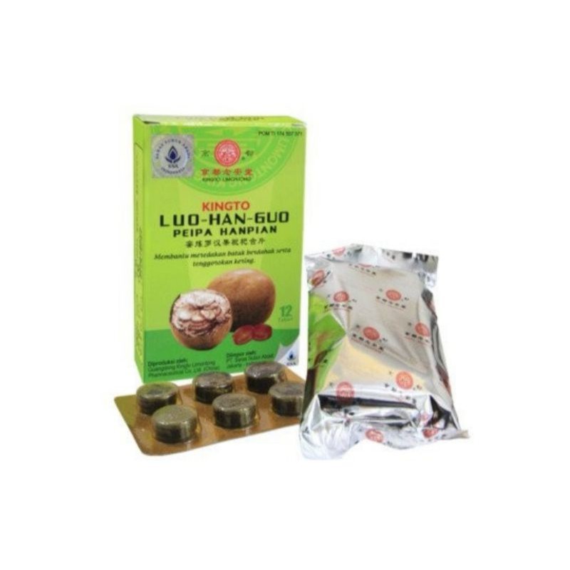 Jual KINGTO LUO HAN GUO PEIPA HANPIAN PERMEN LOHANKO | Shopee Indonesia