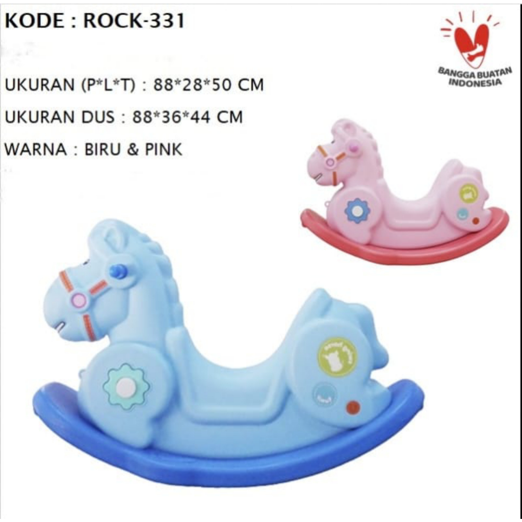 Jual Mainan Anak Kuda Kudaan Jungkat Jungkit Rocking Horse | Shopee ...