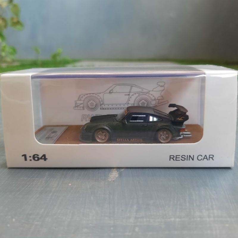 Jual Qidian Model RWB Porsche 930 Stella Artois Black Resin Car ...