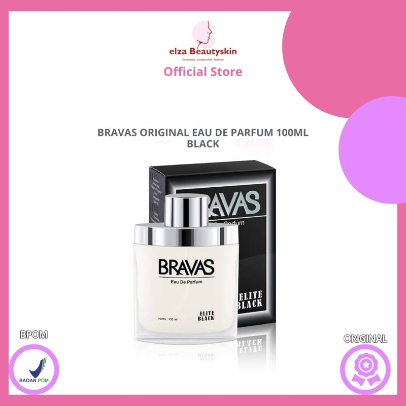 Jual BRAVAS Parfum Pria ELITE 100 ML Eau De Parfum HALAL Perfume Spray ...