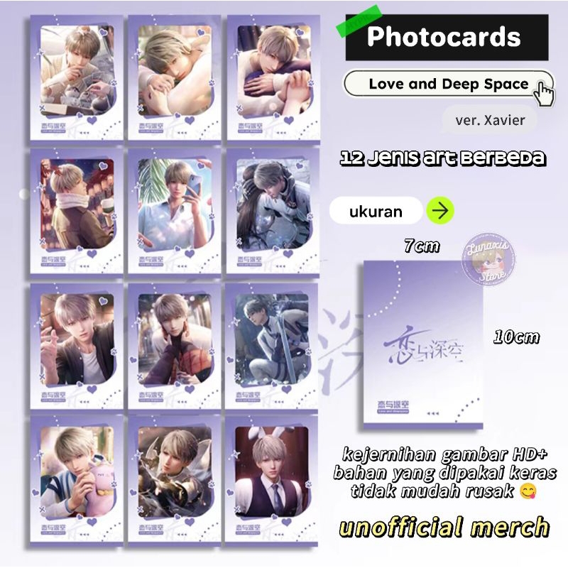 Jual (CUCI GUDANG!!!) Unofficial Merch Photocard Love and Deep Space ...