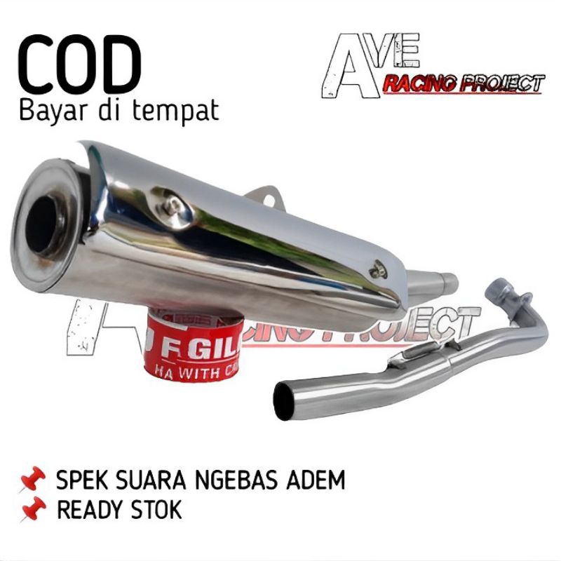 Jual KNALPOT STANDAR RACING TSUKIGI VEGA R LAMA NEW VEGA ZR RR FORCE FI ...