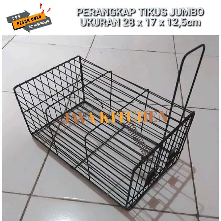 Jual Perangkap tikus / Jebakan tikus besi ukuran jumbo | Shopee Indonesia