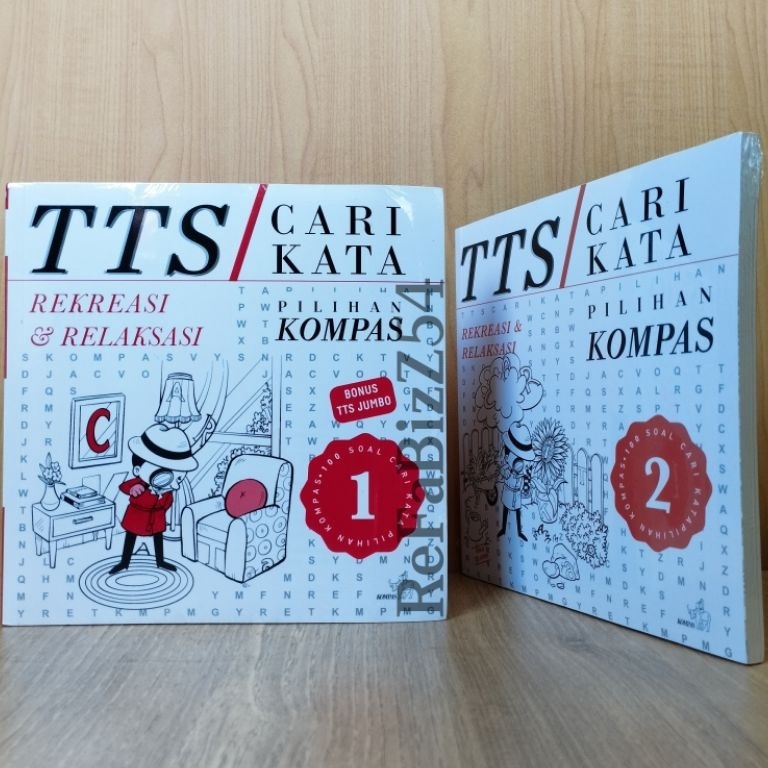 Jual Buku TTS Cari Kata Pilihan Kompas Rekreasi dan Relaksasi n B5U4 ...
