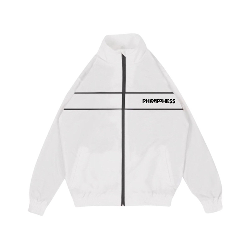 Jual PHOMPPHIESS Jacket Tracktop Putih Jaket Vintage Tracksuit Pria ...