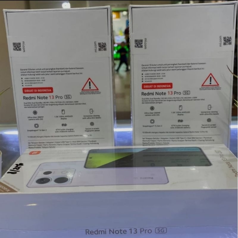 Jual Redmi Note 13 Pro 5G 12/512 garansi resmi | Shopee Indonesia