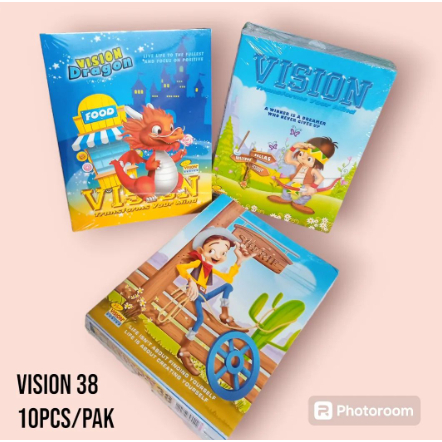 Jual VISION 1PACK ISI 10 BUKU - ISI 38 LEMBAR BUKU TULIS SKOLA | Shopee ...