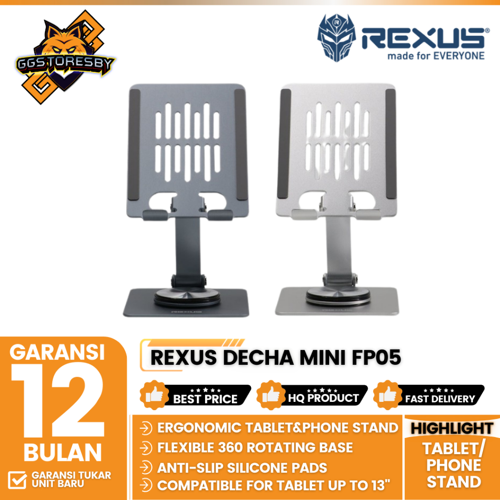 Jual Rexus Decha Mini Fp05 Tablet/Phone Stand | Shopee Indonesia