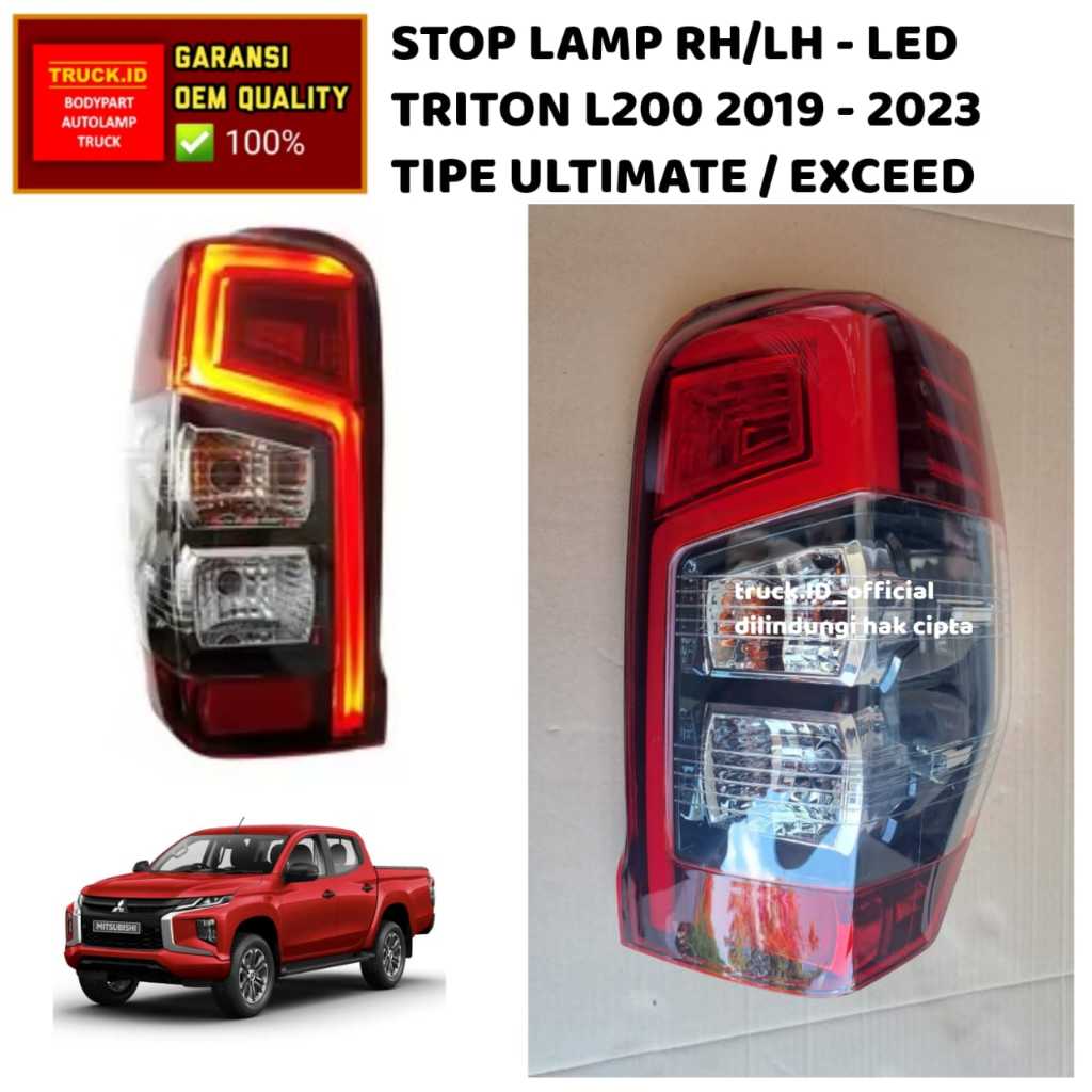 Jual STOPLAMP LED TAIL LAMP LAMPU BELAKANG STOP LAMP TRITON 2019 2020 ...