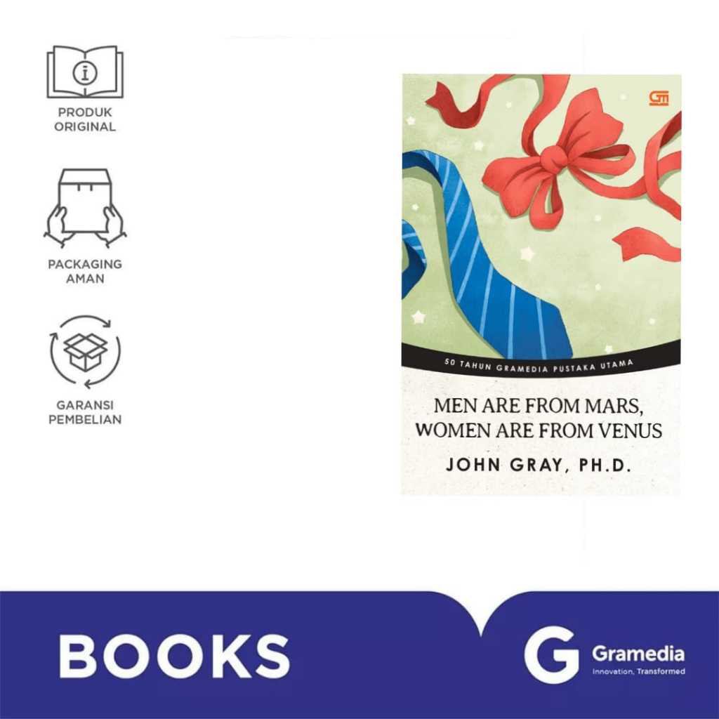 Jual Gramedia Gandaria - Men Are from Mars, Women Are from Venus ( John Gray ) | Shopee Indonesia