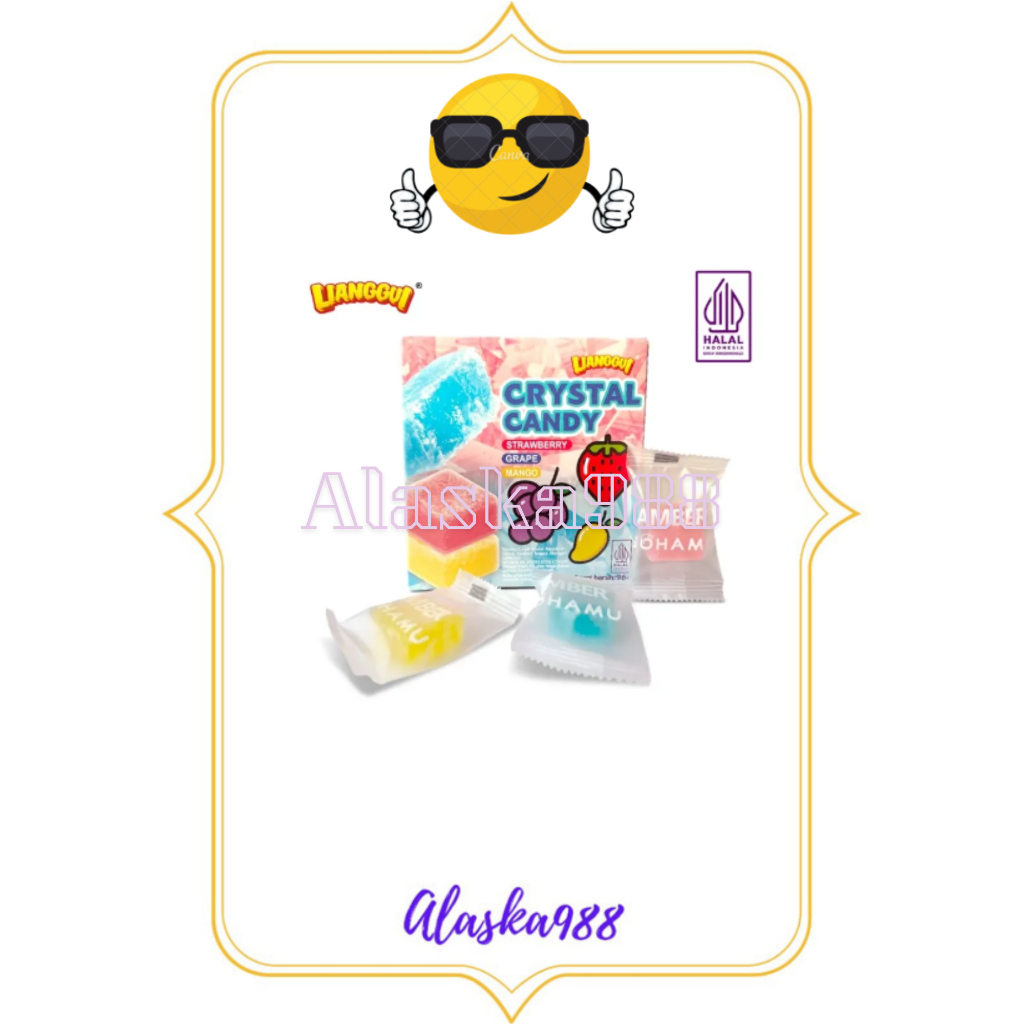 Jual Lianggui Crystal Candy - Permen Jelly Buah - Permen Lilin | Shopee ...
