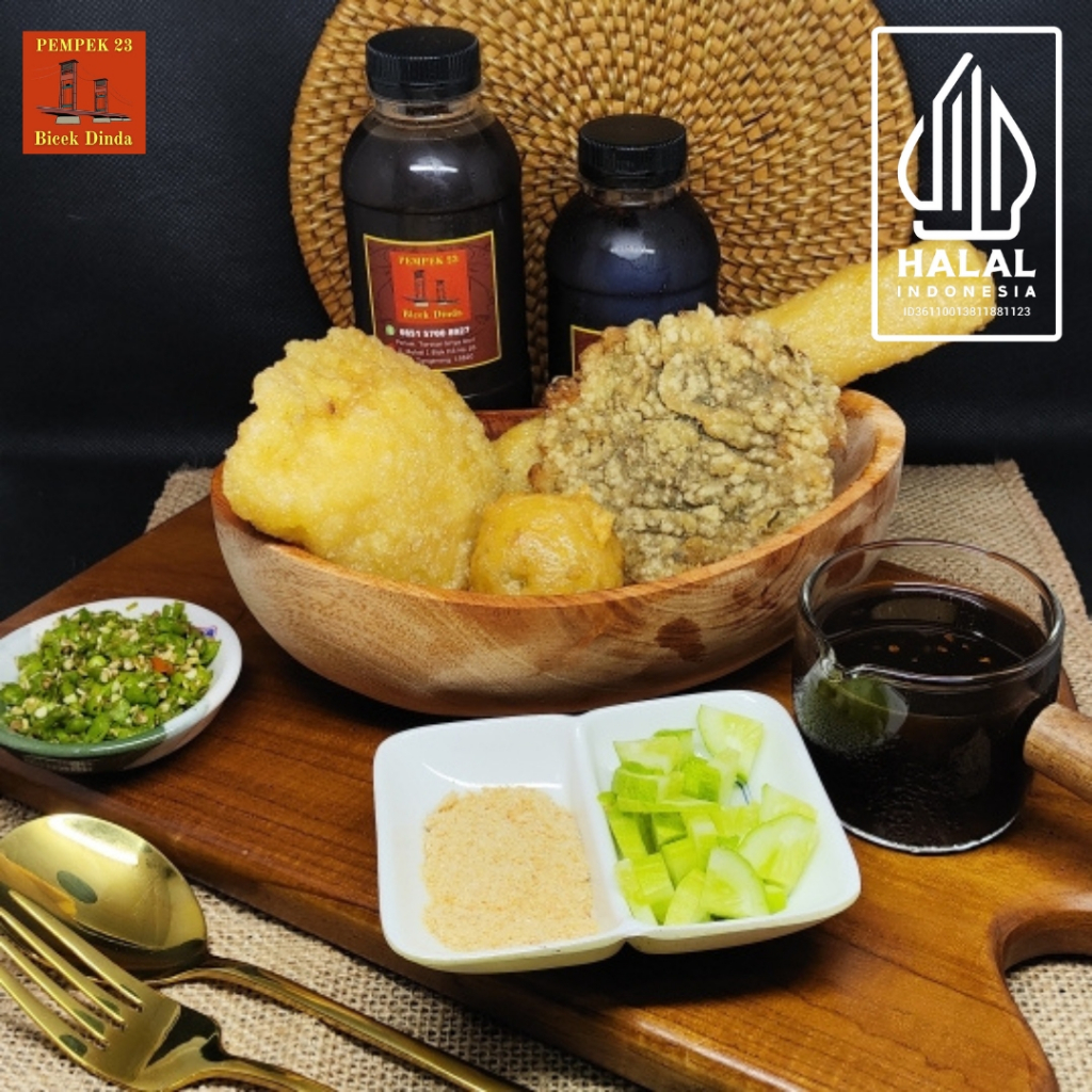Jual Pempek 23 Bicek Dinda Pempek Ikan Tenggiri 100% Paket Puntikayu ...