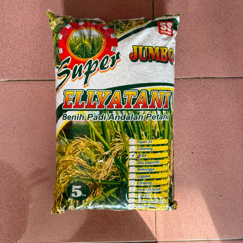 Jual Benih Padi Varietas IR64/ IR 64 Super Jumbo 5Kg | Shopee Indonesia
