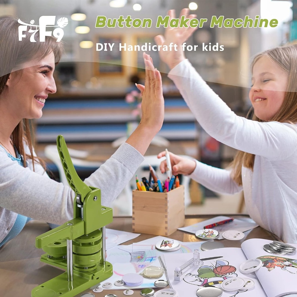 Jual PAKET Mesin Press PIN Alat Cetak Pembuat Gantungan Kunci Bross ...