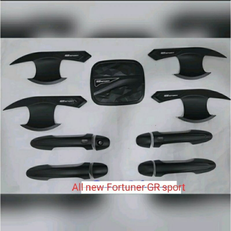 Jual Paket outer handle tank cover all new Fortuner GR sport 2016 2017 ...