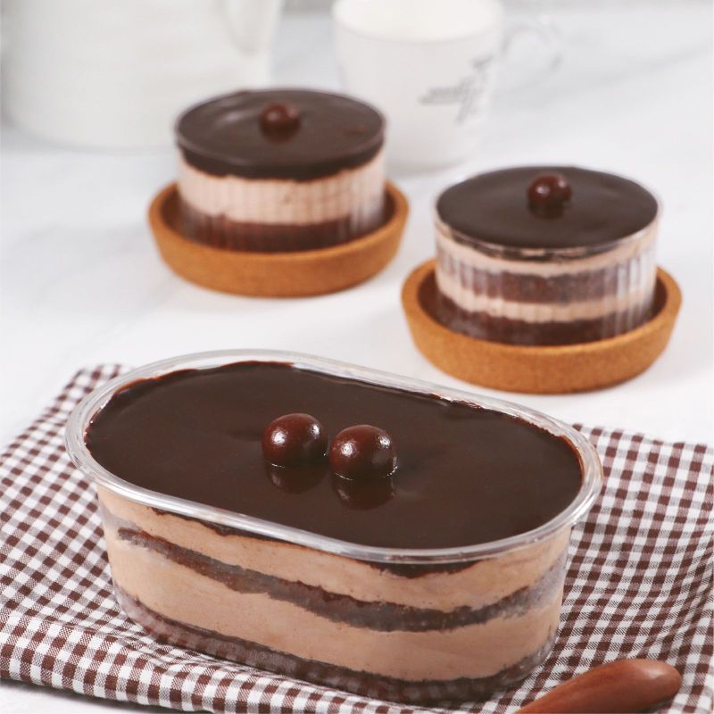 Jual CHOCO MOUSSE DESSERT OVAL BY DORE'E COOKIES | Shopee Indonesia