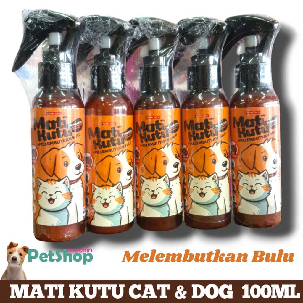 Jual MATI KUTU CAT & DOG SPRAY 100ml ( MELEMBUTKAN BULU) | Shopee Indonesia