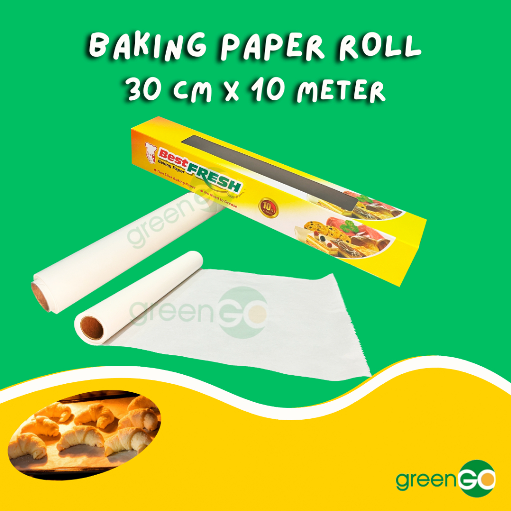 Jual BAKING PAPER ROLL KERTAS ROTI PUTIH KERTAS BAKING TATAKAN ROTI ...