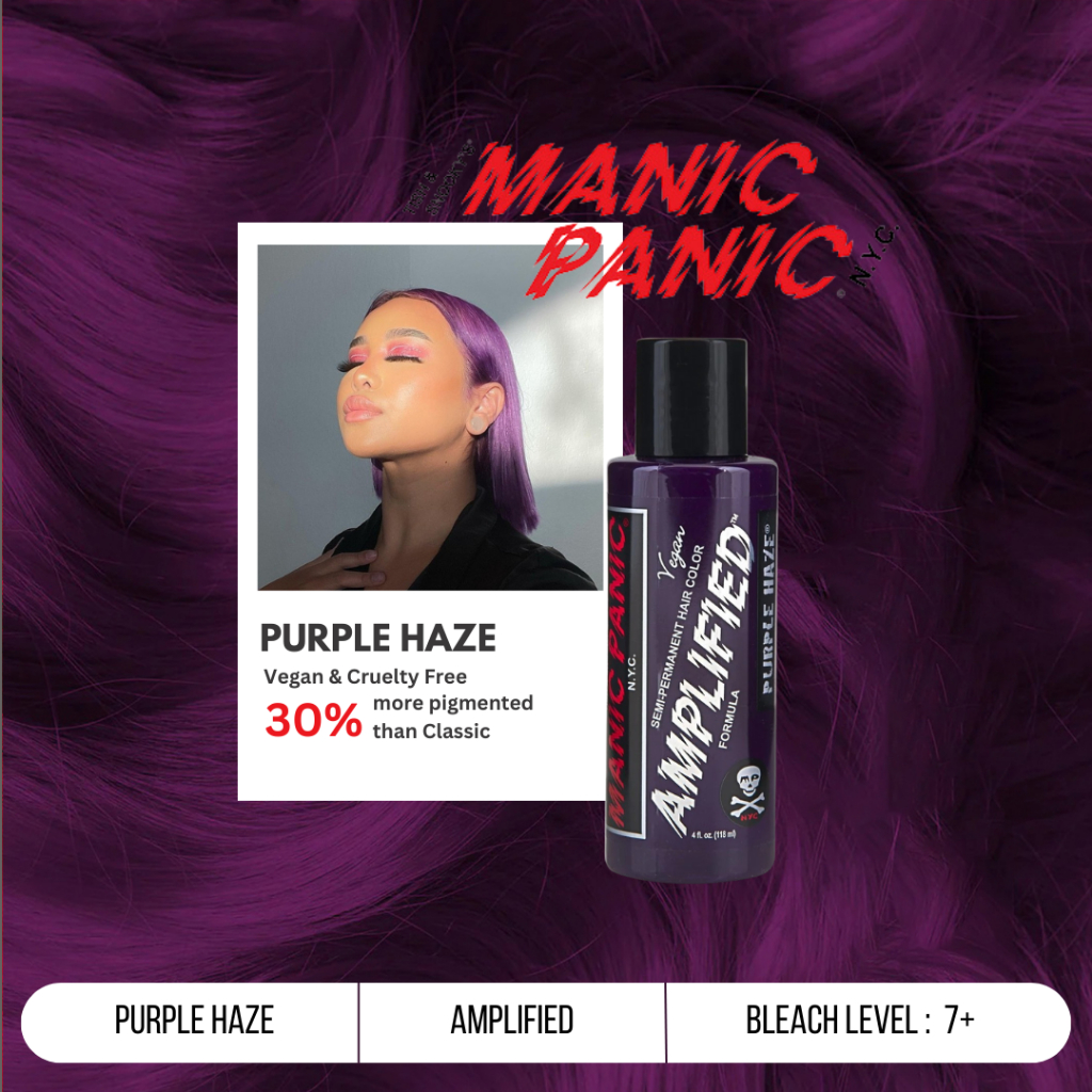 Jual Manic Panic Amplified Purple Haze | Shopee Indonesia