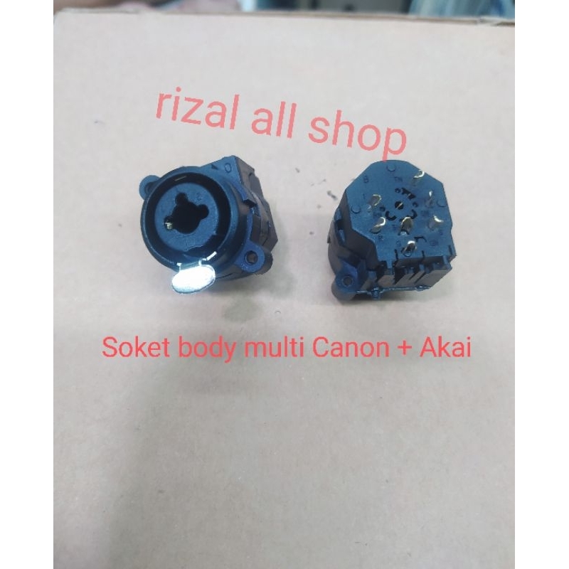 Jual Soket Body Multy Canon + Akai | Shopee Indonesia
