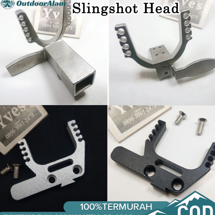 Jual KODE A1Q Stainless Steel Kepala Ketapel Slingshot Head Frame ...