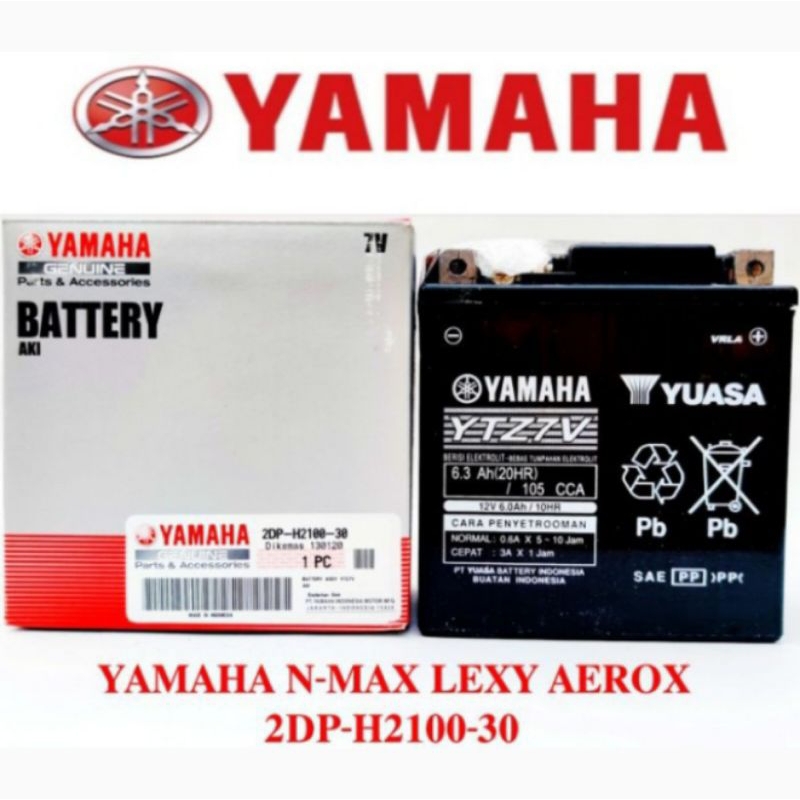 Jual Aki Battery Assy Yuasa 7v Original Genuine Yamaha Nmax Lexi Aerox / 2DP-H2100-00 | Shopee ...